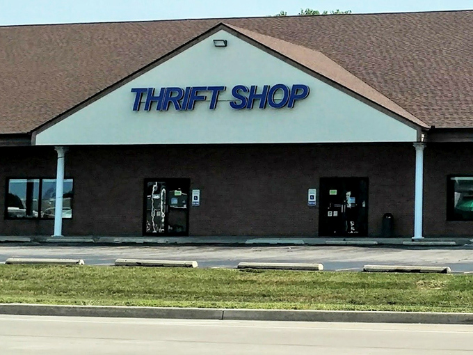 The unassuming exterior of AbleLight Thrift Shop in Crystal Lake hides a treasure trove within. Like finding a five-star restaurant in a strip mall, appearances can be delightfully deceiving.