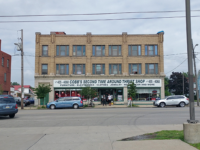 The unassuming brick facade of Cobb's hides a treasure trove within, like finding out your quiet neighbor was once a rock star.