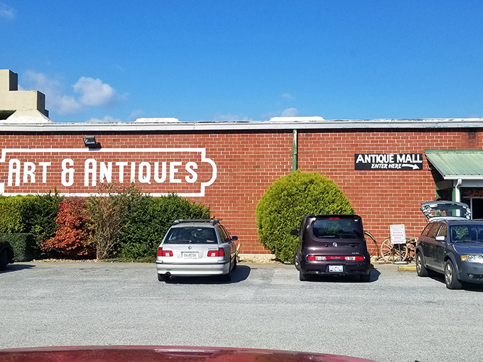 Vintage chairs with character await new homes amid shelves of treasures. Every aisle promises discoveries that'll make you say, "My grandmother had one of those!"