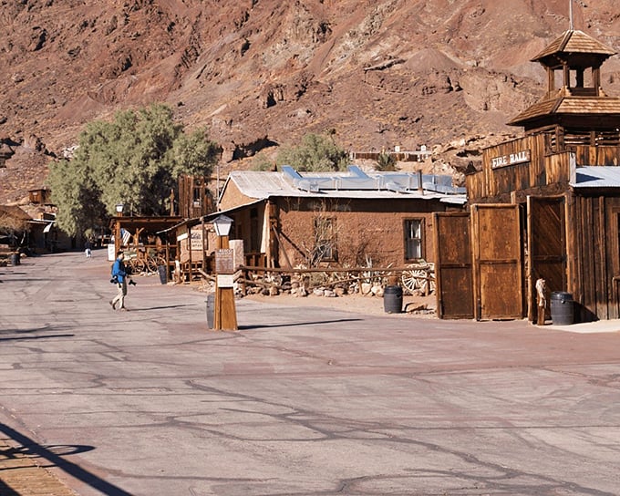 Main Street beckons with weathered wooden storefronts that have seen more drama than a season of "Deadwood." The desert sun bakes everything to a perfect historical crisp.
