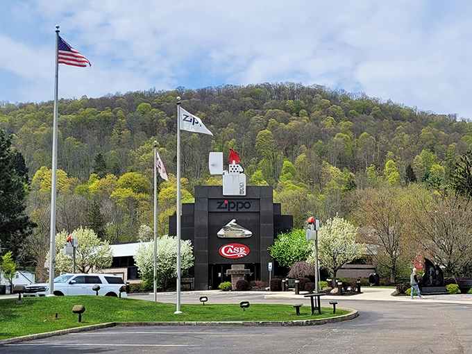 The Zippo/Case Museum nestles against Pennsylvania's rolling hills like a perfectly positioned lighter in your pocket&mdash;ready for discovery any season of the year.