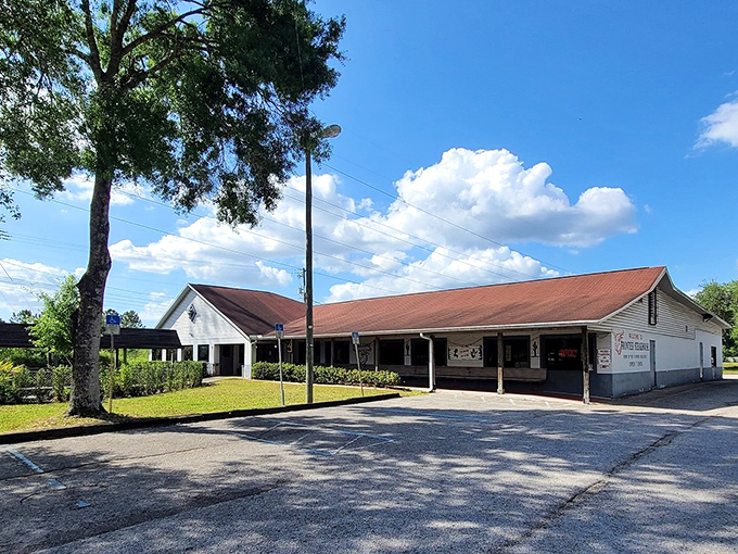 Old Florida charm meets Western hospitality in this unassuming exterior that's been drawing carnivores from across the state for decades.