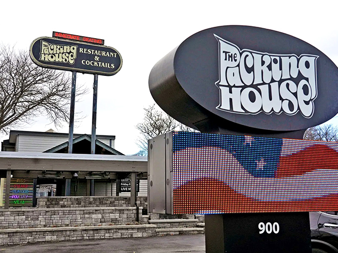 That iconic sign has guided fish fry enthusiasts through Milwaukee winters for decades, a beacon of culinary comfort.