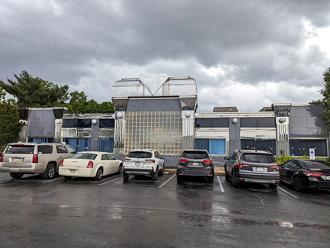 The Springfield Diner's striking exterior promises breakfast adventures that'll make your taste buds sing opera.