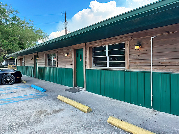 The unassuming exterior of The Gator Shack proves once again that culinary treasures often hide behind modest facades. Florida's version of "don't judge a book by its cover" comes with frog legs.