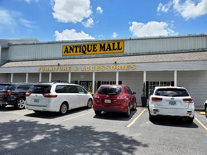 The unassuming exterior hides a treasure trove within &ndash; like finding out your quiet neighbor secretly collects vintage motorcycles and carnival memorabilia.