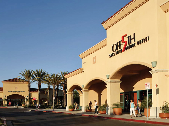 The Mediterranean-inspired architecture of Camarillo Premium Outlets welcomes shoppers like a vacation destination where your credit card actually returns home with you.