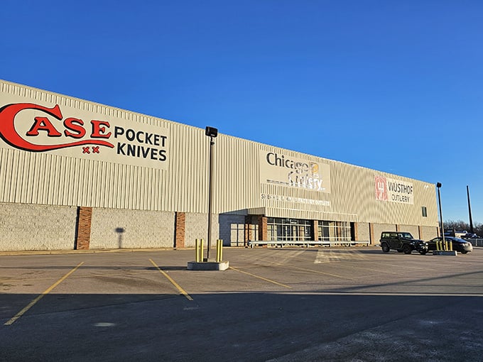 The exterior promises what's inside: a treasure trove of quality goods at prices that won't haunt your dreams.