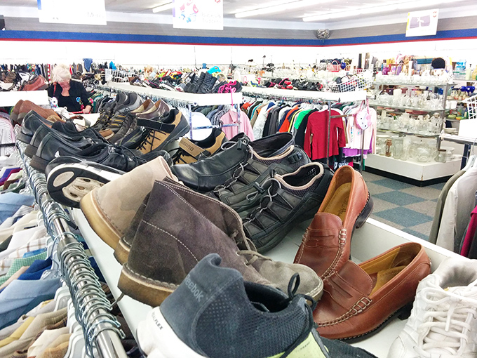 The unassuming exterior of Santa Rosa's Salvation Army Family Store hides a treasure trove of bargains waiting to be discovered.