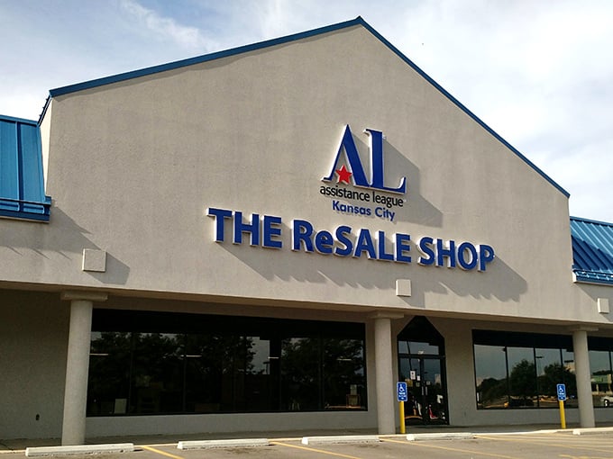 The blue-roofed treasure chest of Gladstone beckons bargain hunters with its unassuming exterior&mdash;proof that retail therapy doesn't require a platinum card.