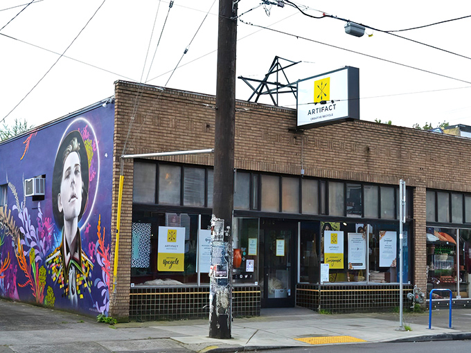 ARTIFACT's unassuming brick exterior is like that quiet friend who turns out to have the most fascinating stories at dinner parties.