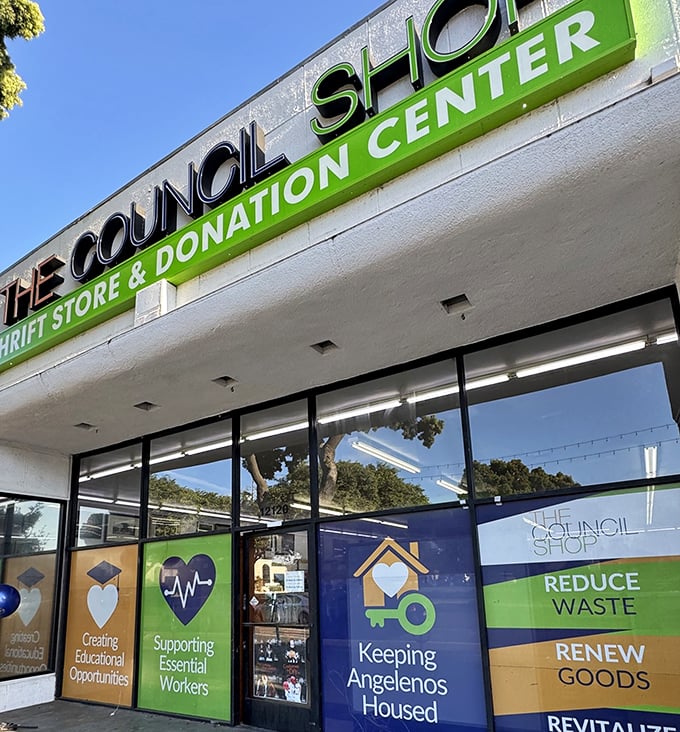 Welcome to organized chaos, where that perfect vintage find plays hide-and-seek among endless possibilities.