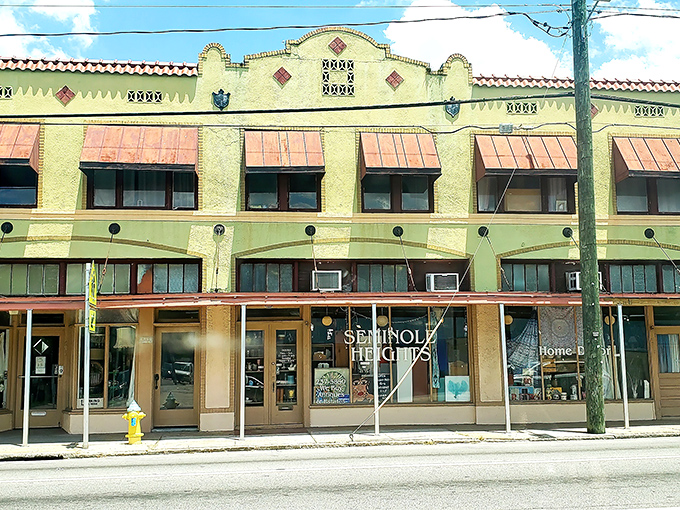 The Spanish-style fa&ccedil;ade of Retro Mania stands like a time portal in Tampa's Seminole Heights. Those terra cotta awnings practically whisper, "Come find your past inside."