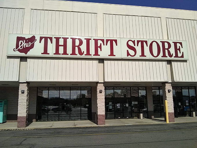 Don&rsquo;t let the plain fa&ccedil;ade fool you &mdash; Ohio Thrift Store is a bargain hunter&rsquo;s paradise, packed with hidden gems just waiting to be uncovered inside this no-frills storefront."