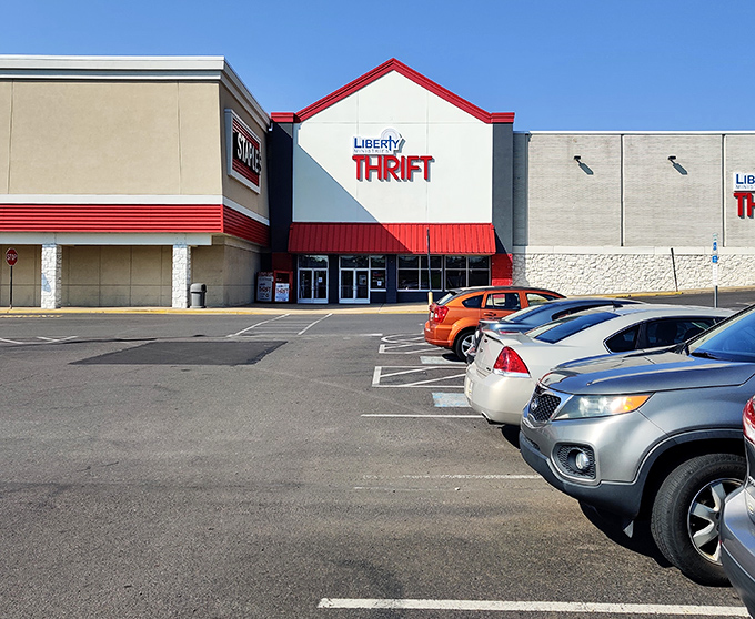 The unassuming exterior of Liberty Ministries Thrift belies the treasure trove within &ndash; like finding a secret portal to bargain heaven in suburban Pennsylvania.