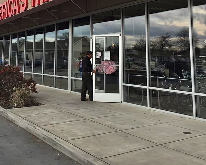 The unassuming storefront of America's Thrift Store beckons like a siren song to bargain hunters. Behind those glass doors, treasure awaits.