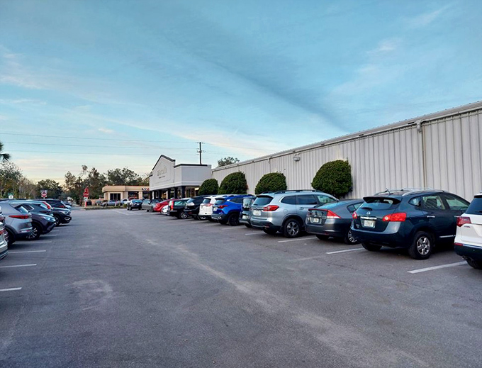 The unassuming exterior of The Mercantile belies the wonderland of treasures within. Like a vintage version of the TARDIS&mdash;bigger on the inside!