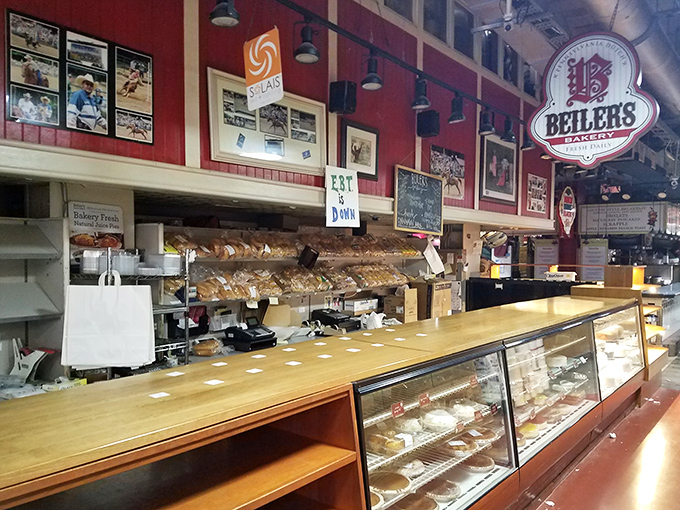 A glimpse behind the counter reveals the promised land &ndash; row upon row of Pennsylvania Dutch perfection waiting to make your acquaintance.