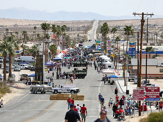Pioneer Days brings the whole town together, transforming Twentynine Palms' main drag into a celebration of community spirit and desert resilience.