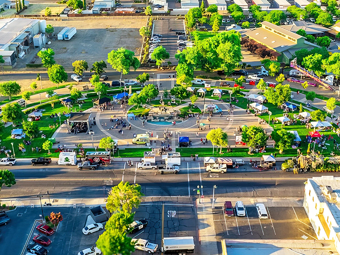Welcome to Los Banos, where that iconic water tower stands as proud as a small-town superhero.