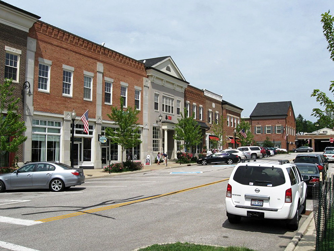 Hudson's Main Street could double as a movie set with its pristine brick buildings and American flags gently waving in the Ohio breeze.