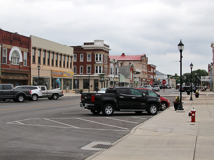 Downtown Port Clinton's historic facades stand like a living museum of small-town Americana, where time slows down and conversations speed up.
