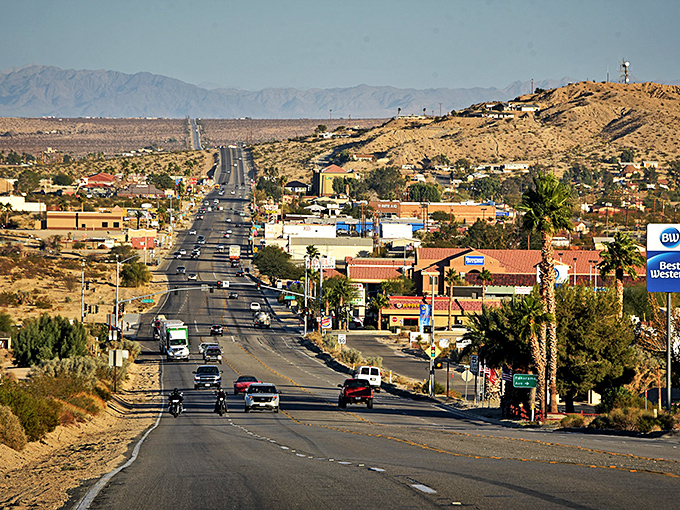 Desert sunsets paint Twentynine Palms in colors that would make Bob Ross weep with joy.
