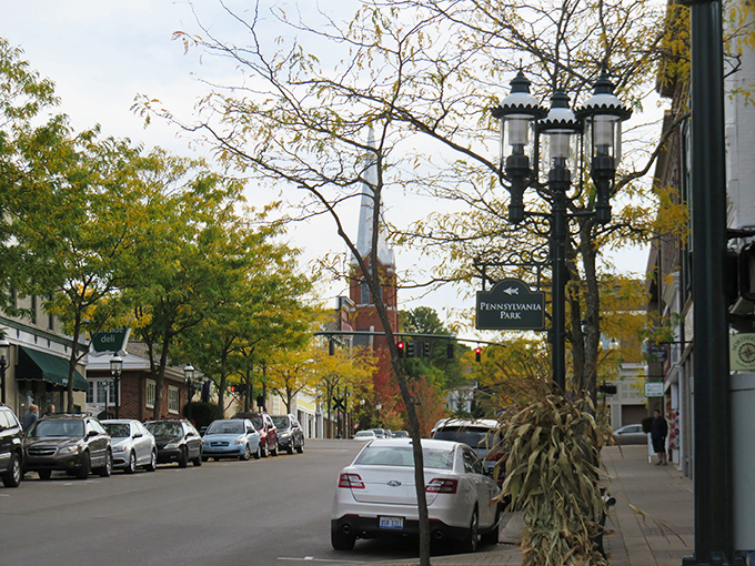 Downtown Petoskey's historic buildings stand like a lineup of old friends, each with stories to tell and treasures to discover.