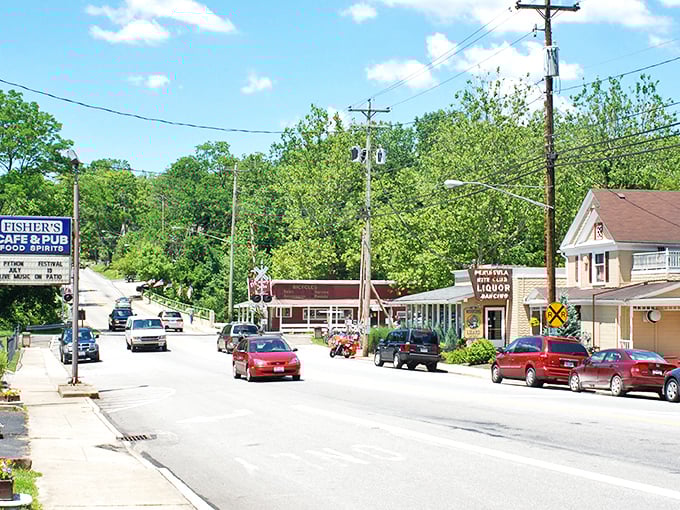Main Street Peninsula offers that perfect small-town vibe where Fisher's Caf&eacute; & Pub beckons with the promise of good food and even better stories.