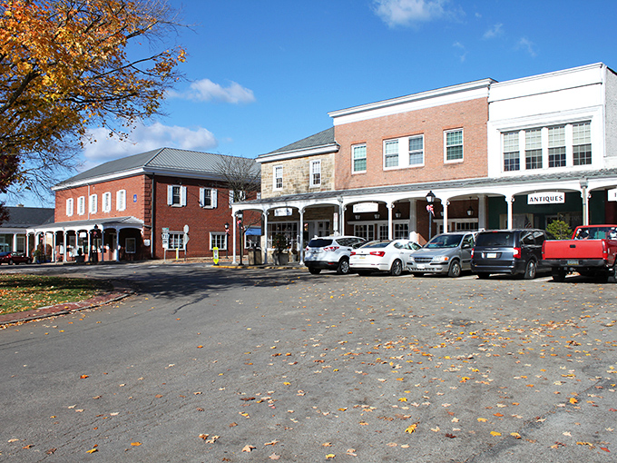 Main Street magic unfolds where colonial charm meets modern convenience in perfect small-town harmony.