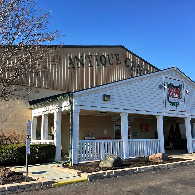 The unassuming exterior hides a treasure trove within. Like finding a portal to the past, this Springfield landmark beckons with promises of discovery.