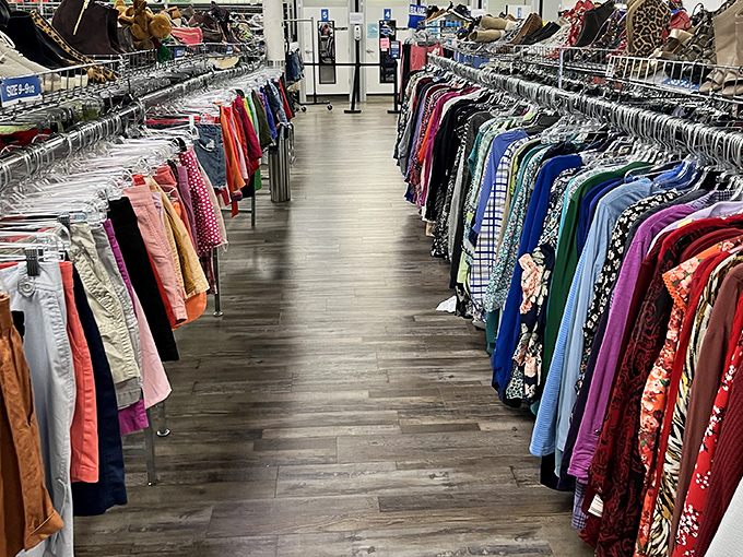 ThriftSmart's cheerful yellow lightbulb logo isn't just cute branding&mdash;it's the perfect symbol for the "aha!" moments waiting inside this Nashville treasure trove.