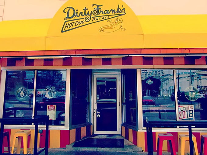 The cheerful exterior promises what awaits inside &ndash; a colorful adventure for your taste buds in downtown Columbus.