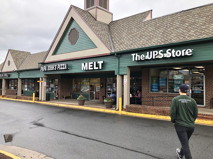 Hiding in plain sight at a suburban strip mall, Melt's modest exterior belies the burger magnificence waiting inside. Like finding a diamond in a plastic toy ring.