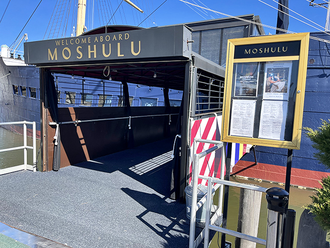 "Welcome Aboard" isn't just a greeting&mdash;it's an invitation to step back in time while your taste buds leap forward into culinary adventure.