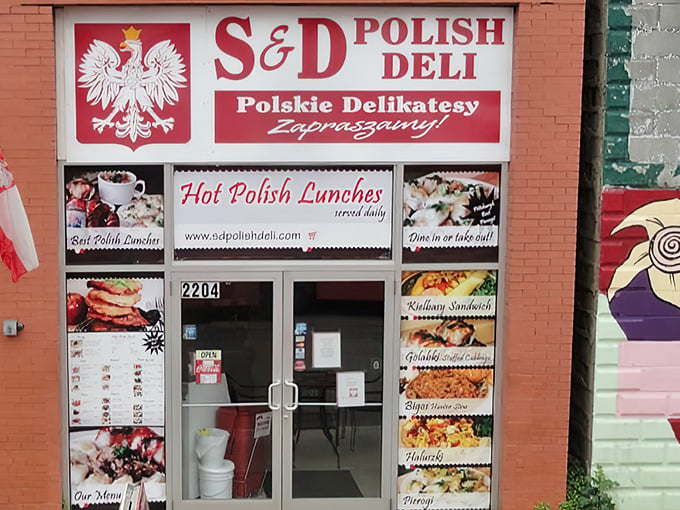 Like finding a portal to Warsaw on Penn Avenue, S&D's storefront proudly displays Poland's eagle emblem&mdash;a guardian of authentic flavors in Pittsburgh.