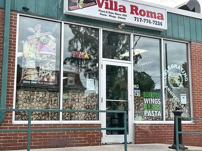 Villa Roma&rsquo;s humble storefront and glowing 'PIZZA' sign may be low-key, but locals will tell you &mdash; the flavor inside is anything but.