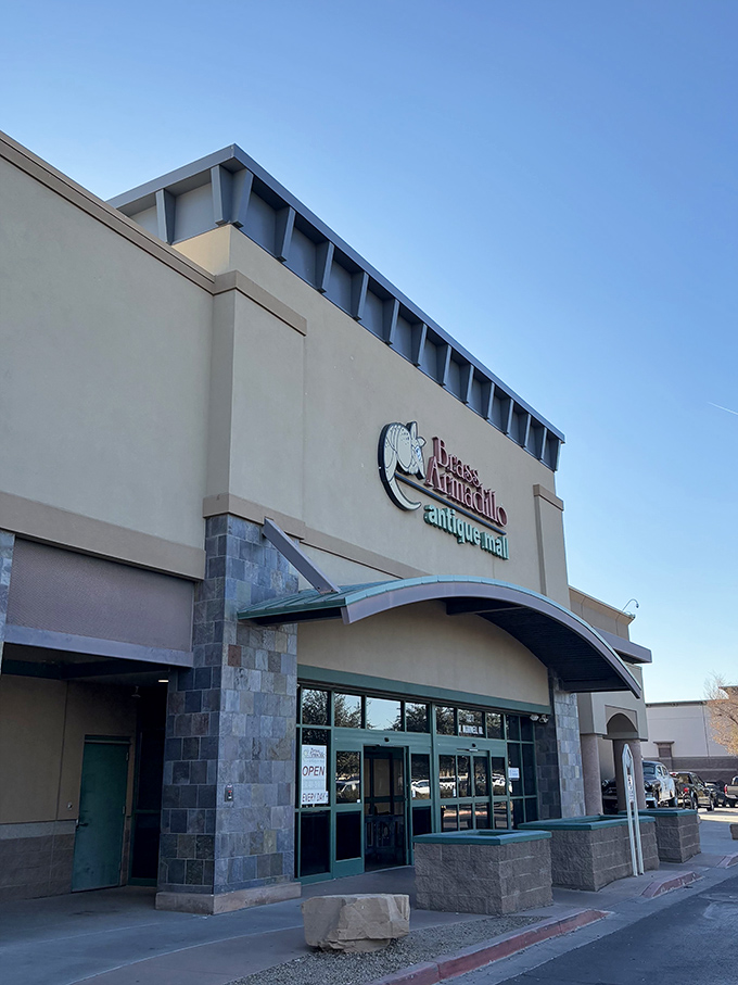 Under Arizona&rsquo;s desert sky, the Brass Armadillo stands tall, calling bargain hunters to uncover timeless treasures.