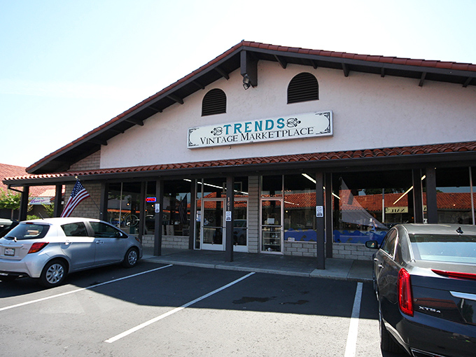 The blue facade with warm wooden accents feels like the cover of a mystery novel&mdash;you just know there are stories waiting inside.