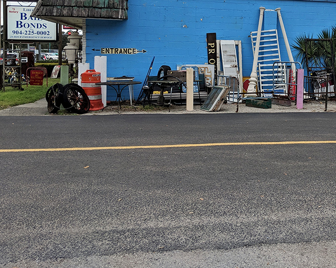 The exterior view reveals the casual, unassuming nature of this treasure trove. Like all the best discoveries, it doesn't need to shout about its wonders.