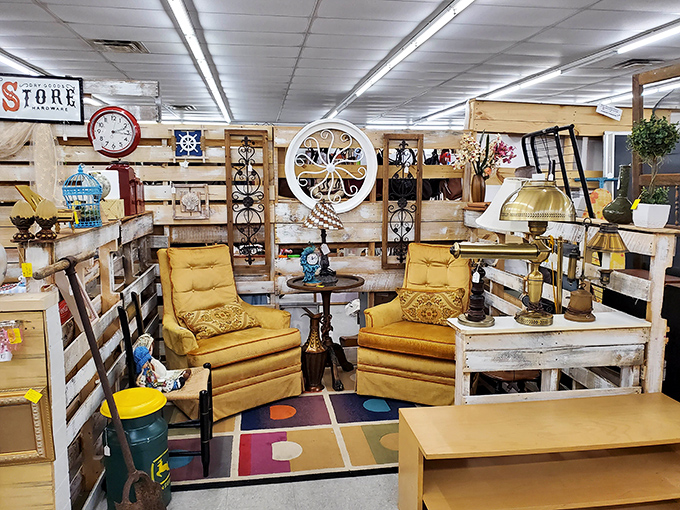 Every corner of Pickers Paradise holds potential treasures waiting to be discovered. The thrill of the hunt begins the moment you step inside.