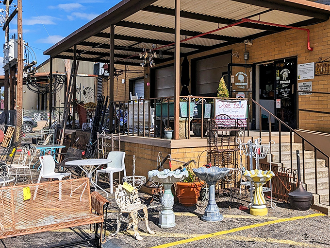 Even from the outside, this treasure trove promises adventures that'll have you forgetting about lunch plans entirely.