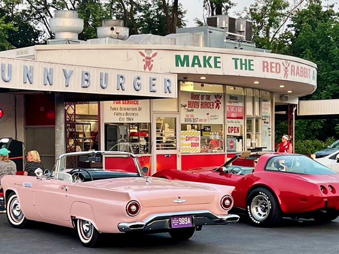 Time travel isn't just science fiction&mdash;it's parked right outside this 1960s gem where classic cars and classic burgers create the perfect Pennsylvania postcard.