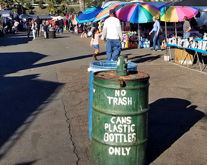 The rainbow umbrellas aren't just for show&mdash;they're beacons guiding you through this treasure-hunter's paradise where bargains await around every corner.