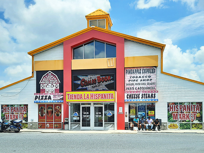 This colorful barn-turned-marketplace proves that Delaware's best treasures hide behind the most unexpected facades.