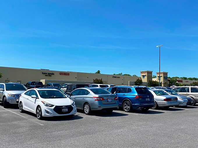 The parking lot tells the true story &ndash; when Maryland shoppers pack it this full, you know the deals inside are worth the trip.