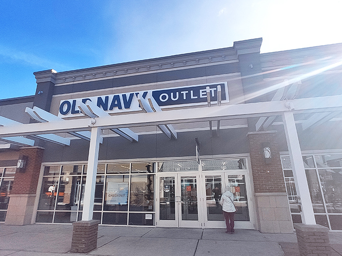 Old Navy Outlet stands ready to clothe entire families for what feels like the price of a fancy dinner elsewhere.