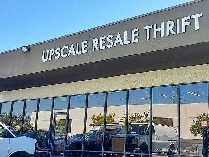 The unassuming storefront that hides a treasure trove of bargains. Like finding out your quiet neighbor used to be a rock star.