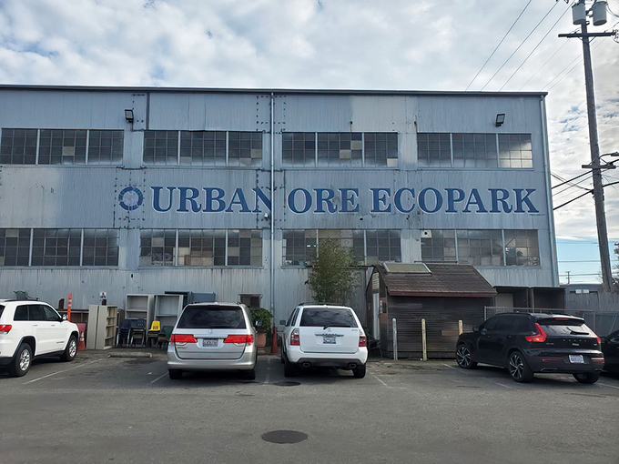 The unassuming exterior of Urban Ore belies the wonderland within&mdash;like finding a portal to the past disguised as an industrial warehouse.