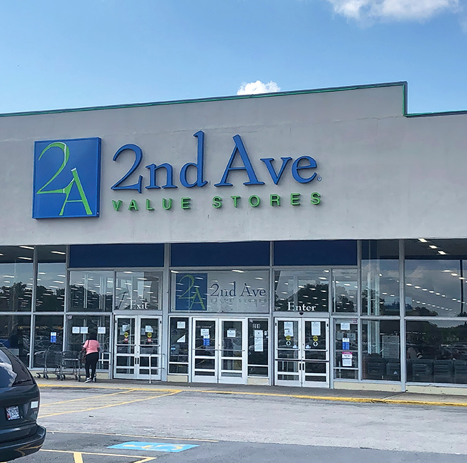 The retail promised land awaits! 2nd Ave Thrift Superstore's unassuming exterior hides a treasure trove that would make any bargain hunter's heart skip a beat.